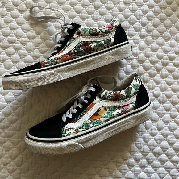 Vans | Shoes | Tropical Print Vans | Poshmark